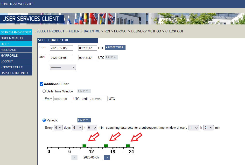 EUMETSAT - User Portal