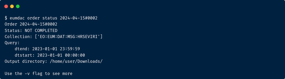 EUMETSAT - User Portal