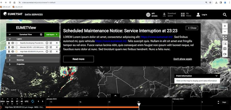 EUMETSAT - User Portal