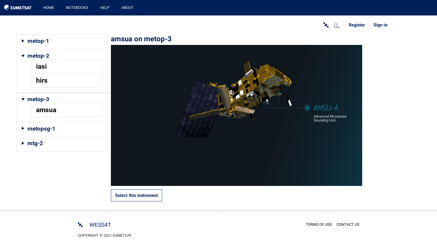 EUMETSAT - User Portal